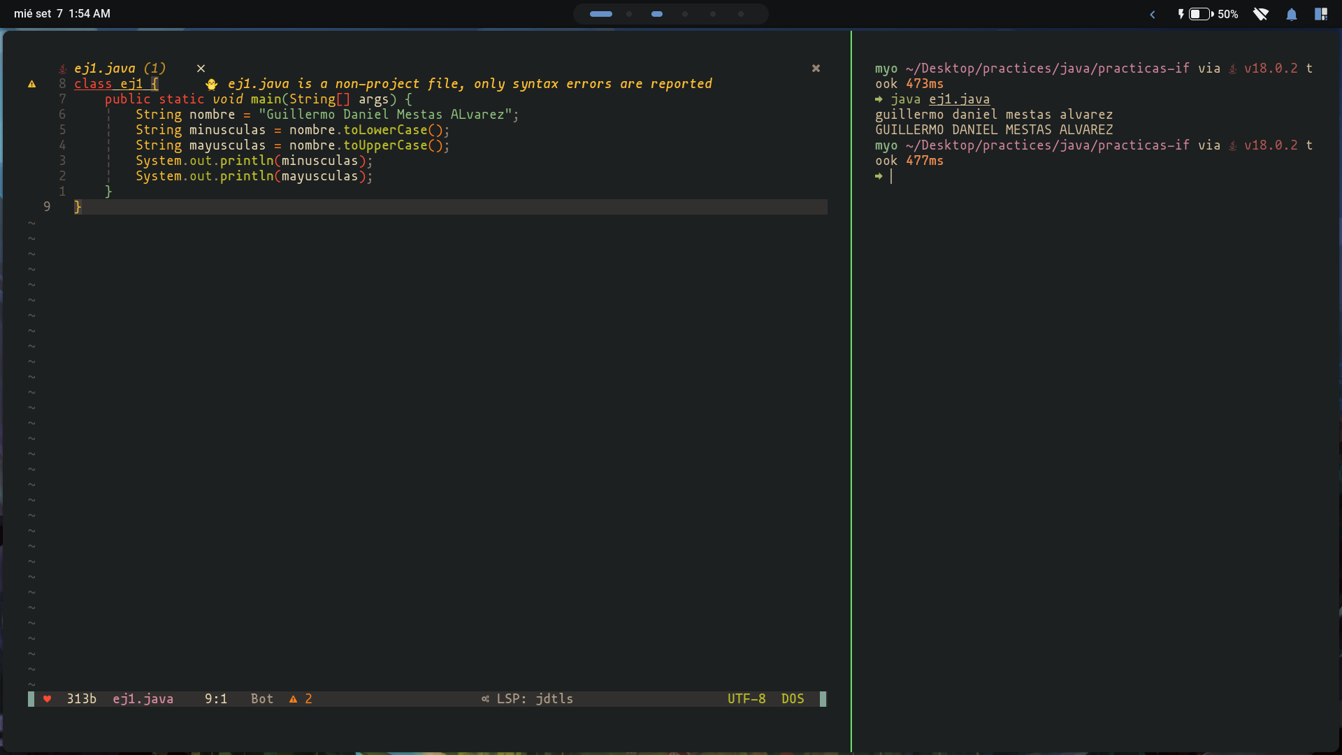 Ejercicio Lunes 07-05-22